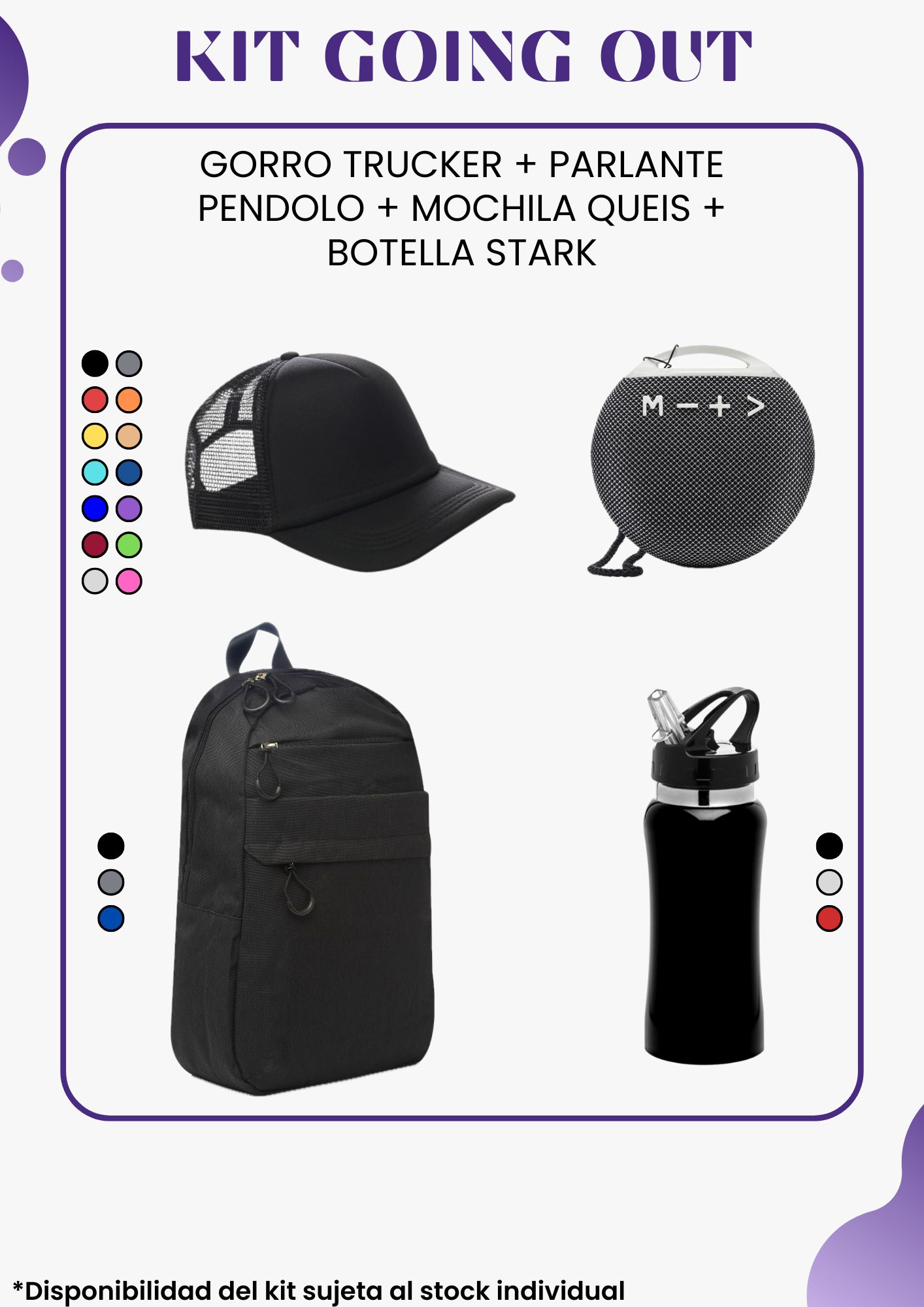 Formas.shop - Merchandising - Personalizable Kit GOING OUT Mas ...